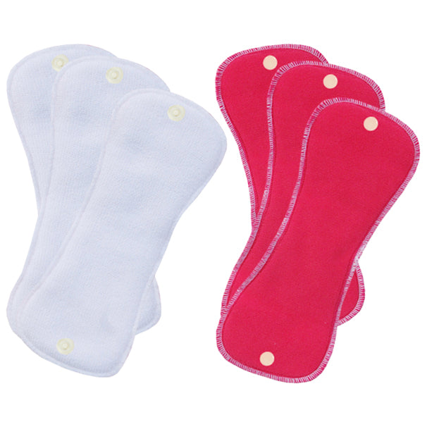 MAXIPLUS® (6 X 5-Layer Pads) – With Snap Buttons – FANNYPANTS®
